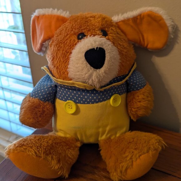 Playschool | Toys | Playschool My Little Dog Plush Orange Puppy Vintage ...
